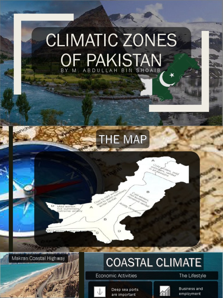 Climatic Zones of Pakistan | PDF | Climate | Rain