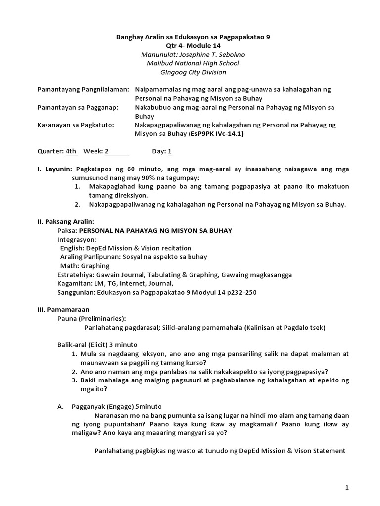 ESP 9 modyul 14 Q4.docx