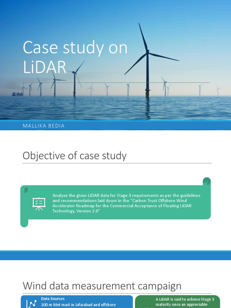 LiDAR Case Study | PDF | Lidar | Offshore Wind Power