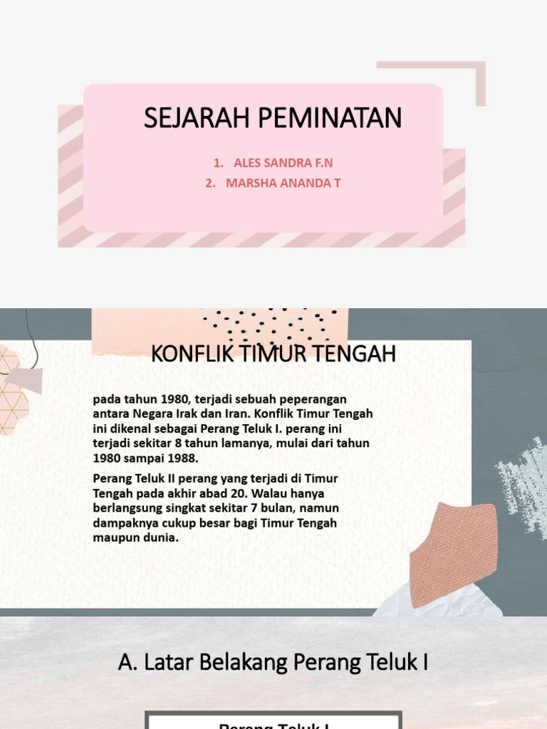Perang Teluk | PDF | Perjalanan | Sejarah