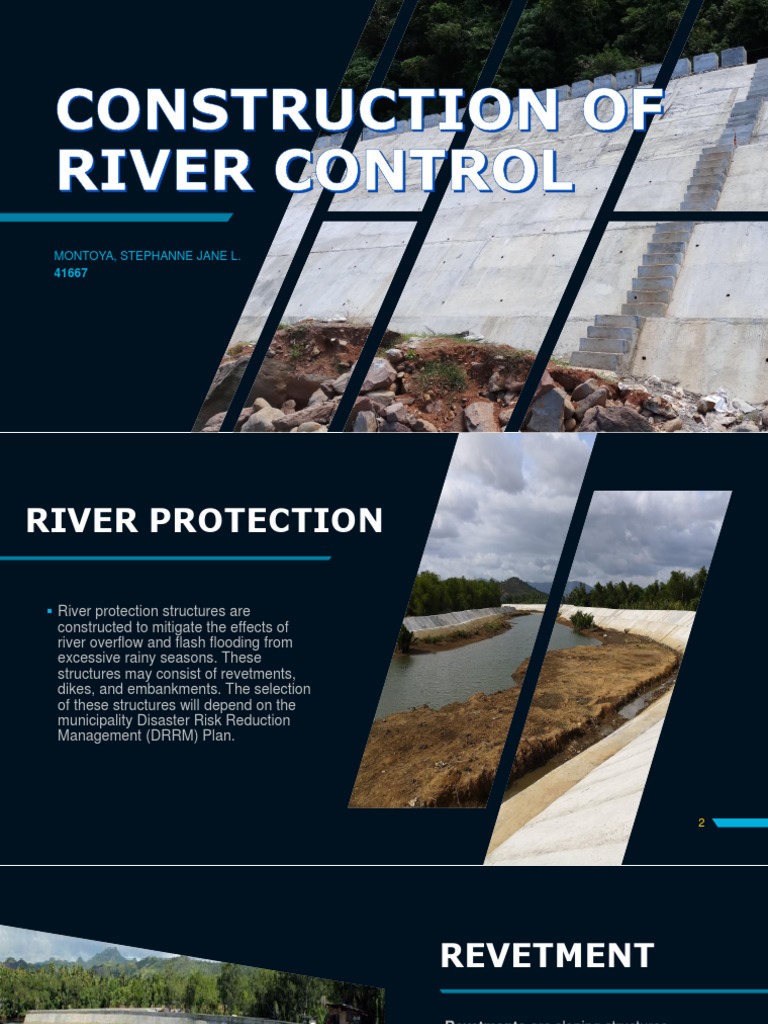 Construction of River Control Final | PDF | General Contractor | Levee