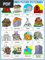 Types of Houses for Kids Worksheet | PDF