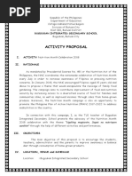 Action Plan Feeding Program | PDF | Malnutrition | Wellness