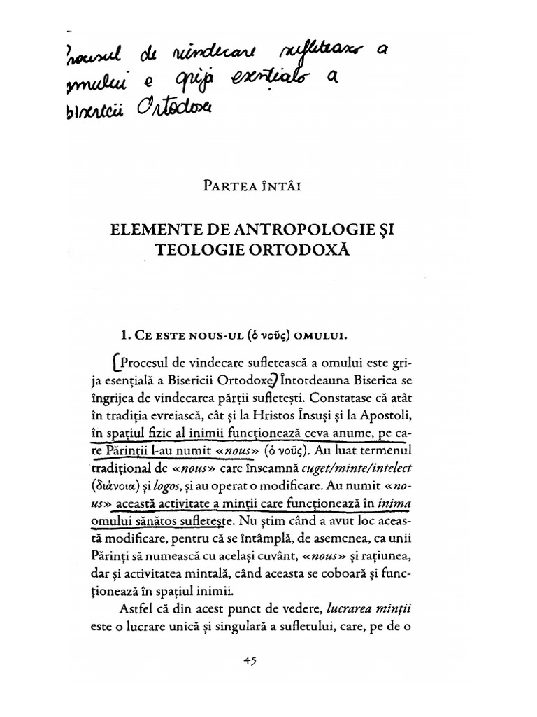 Romanides Teologia Patristica PDF | PDF