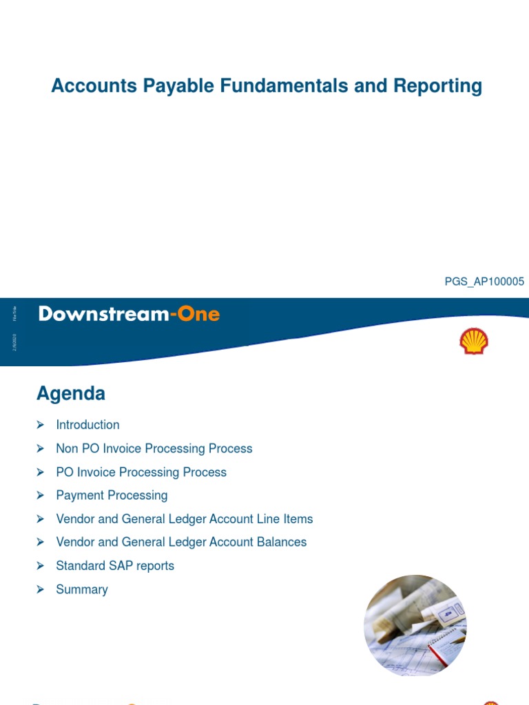 PGS AP100005 AP Fundamentals and Reporting | PDF | Payments | Invoice