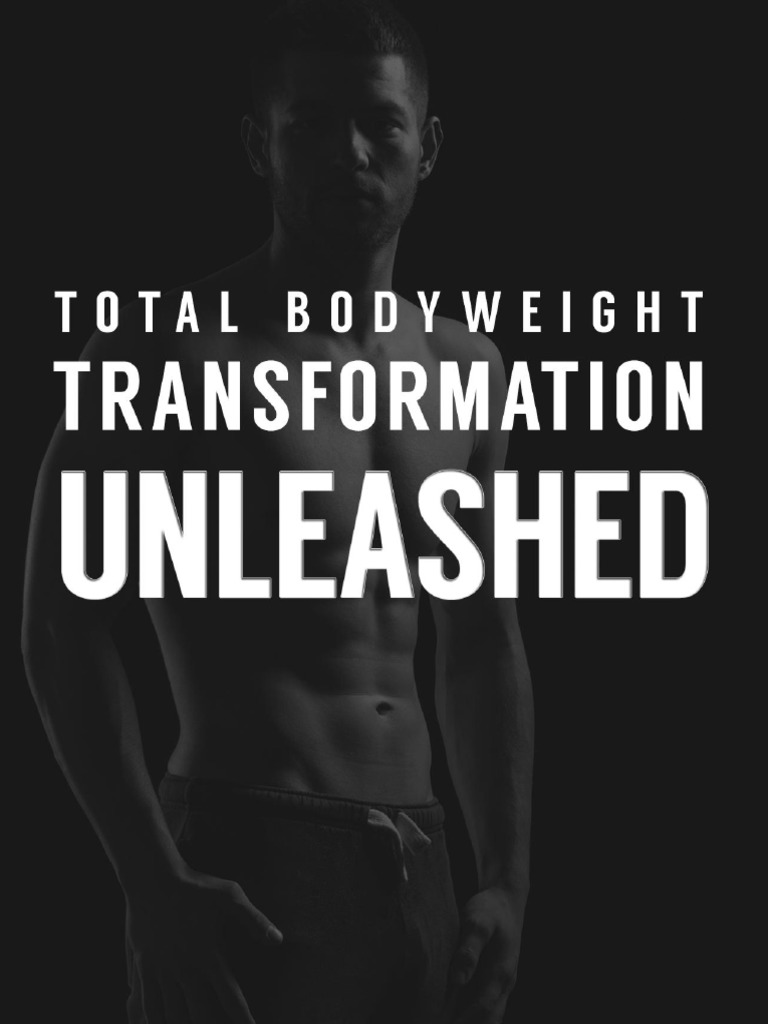 Total Bodyweight Transformation | PDF | Physical Fitness | Management ...