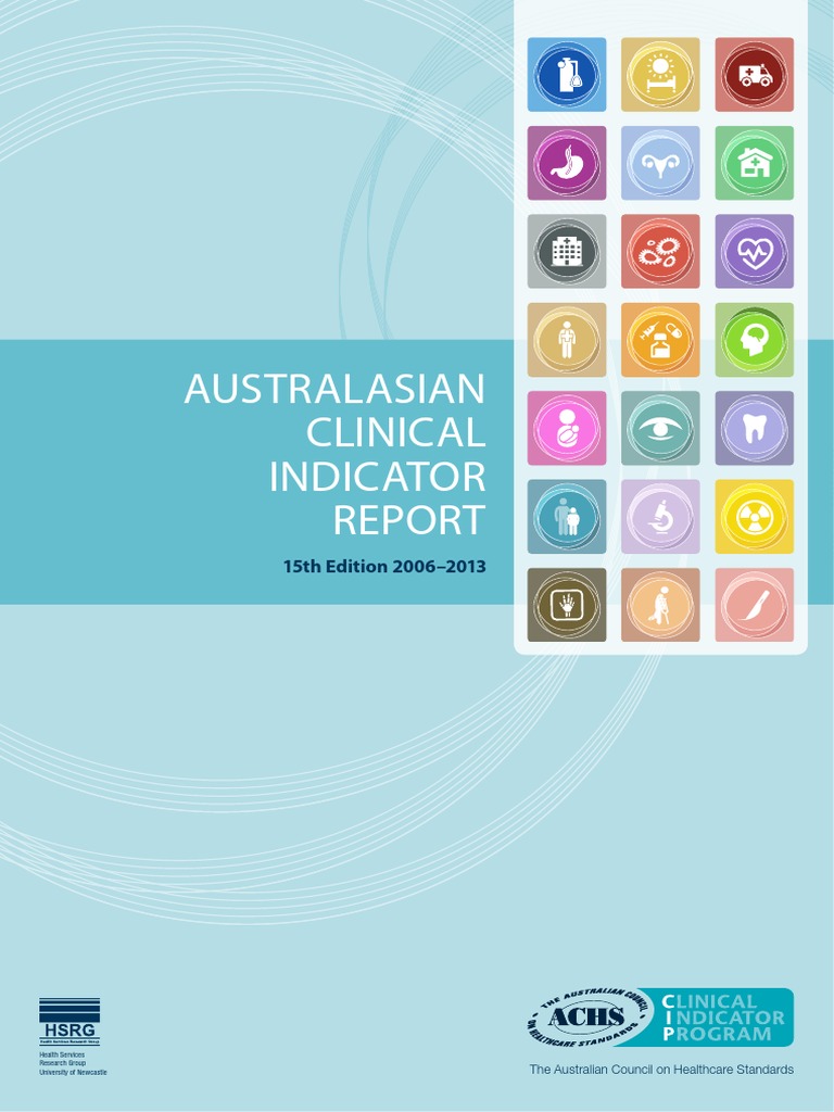 1.b. Australian Clinical Indicator Report PDF | PDF | Emergency ...