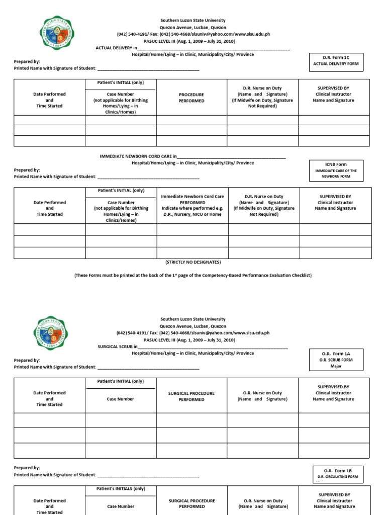 New PRC Form For Batch 2012 | PDF | Nursing | Clinical Medicine