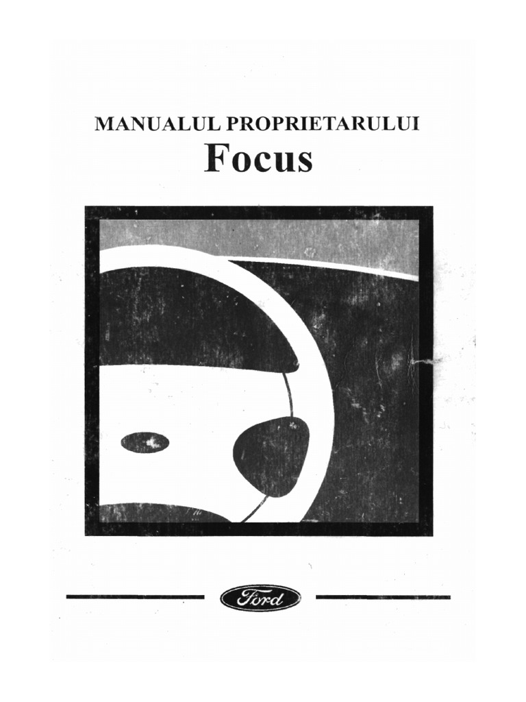 Manual Ford Focus 2001 - 300 PDF | PDF
