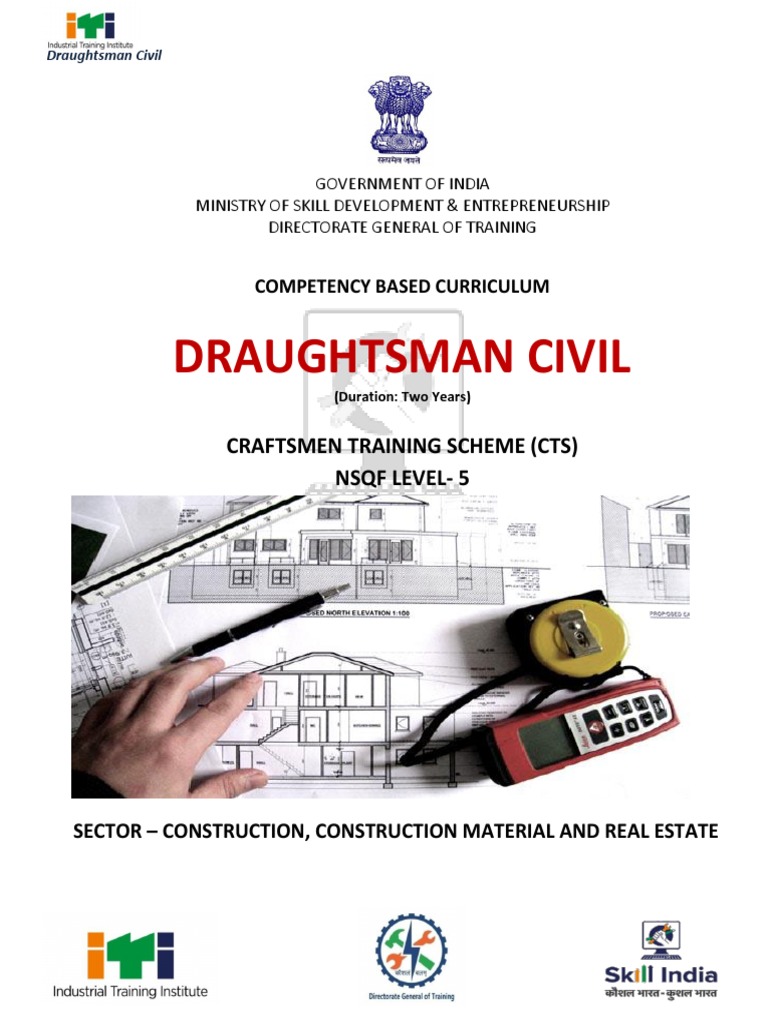 Civil Draughtsman ITI Course Details | PDF | Test (Assessment) | Drawing