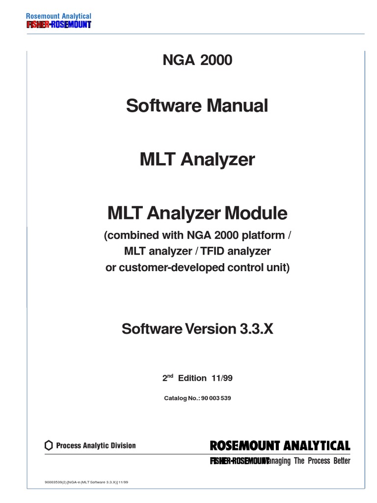 48 Rosemount-Analytical Nga-2000 Operational PDF | PDF | Programmable ...