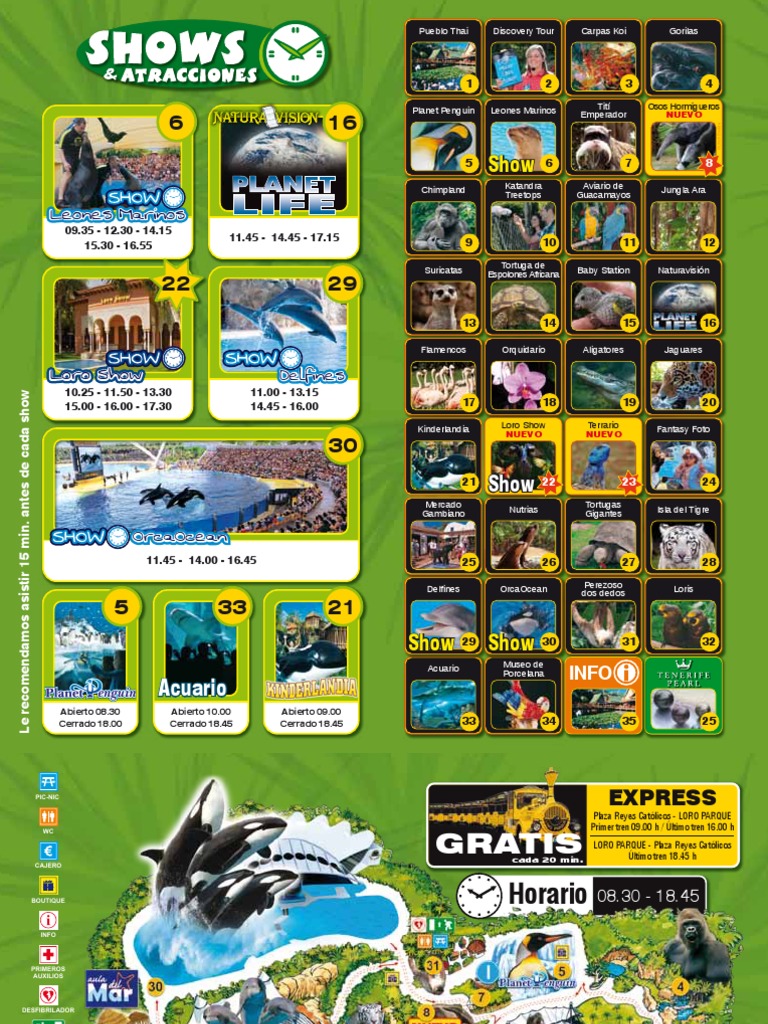 Guia Del Loro Parque | PDF | Naturaleza