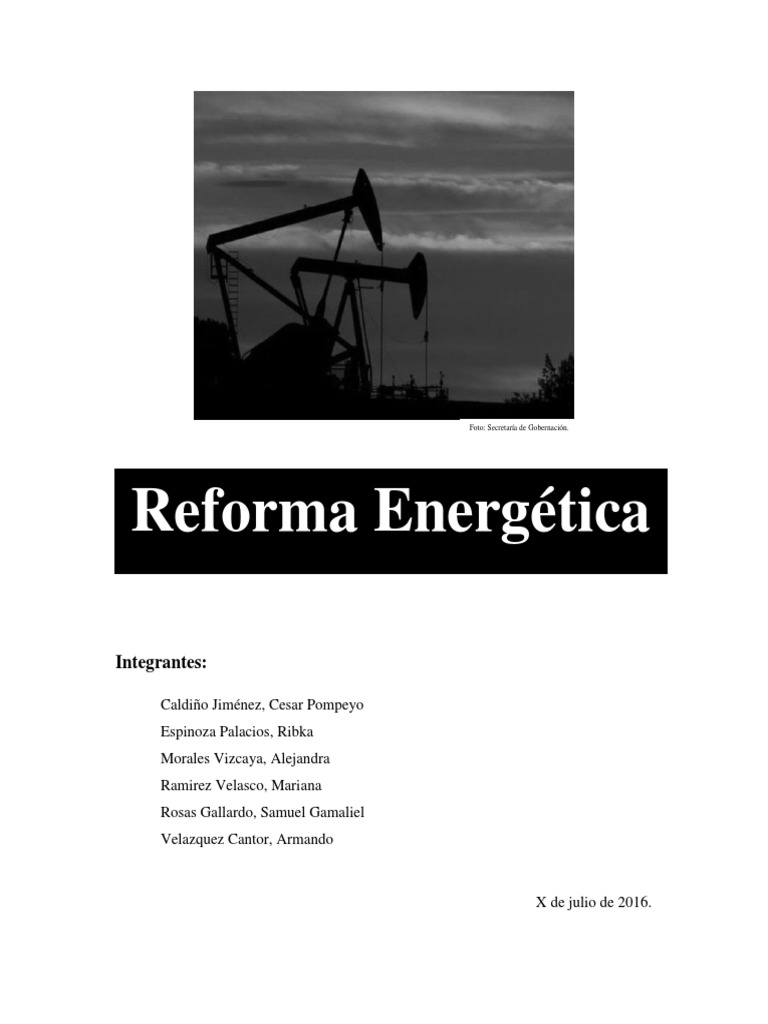 Reforma Energética | PDF | México | Petróleo