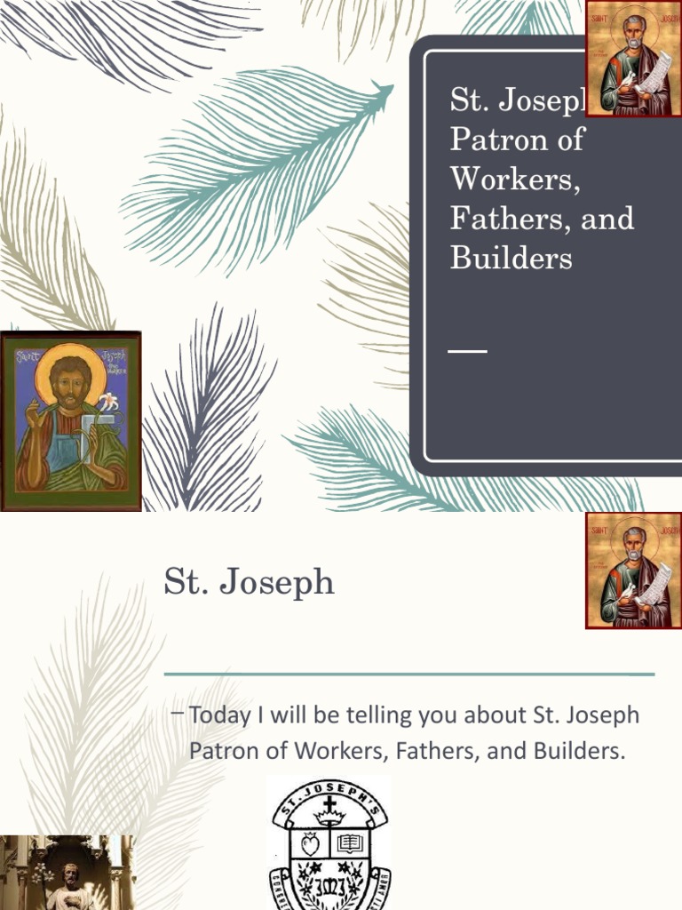 St. Joseph: Patron of Workers and Fathers | PDF