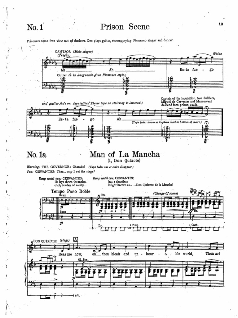 Man of La Mancha | PDF