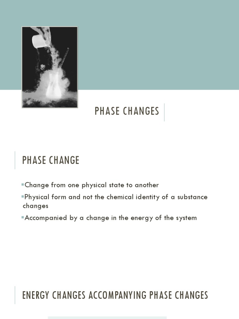 Phase Changes | PDF | Phase (Matter) | Phase Diagram
