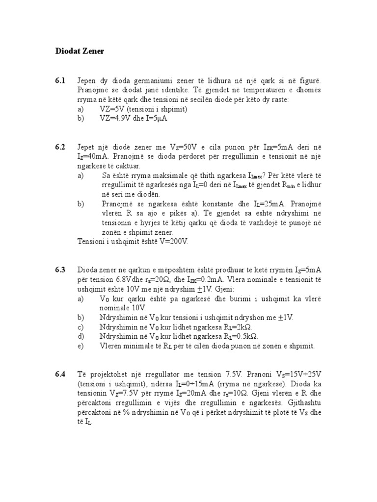 Diodat Zener | PDF