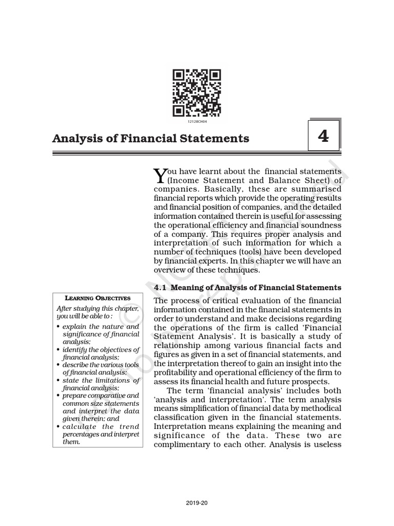 Leac204 PDF | PDF | Balance Sheet | Income Statement