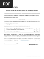 Potvrda Poslodavca - PP-1 - Edit | PDF