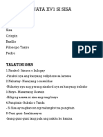 Noli Mi Tangere (Si Sisa) | PDF