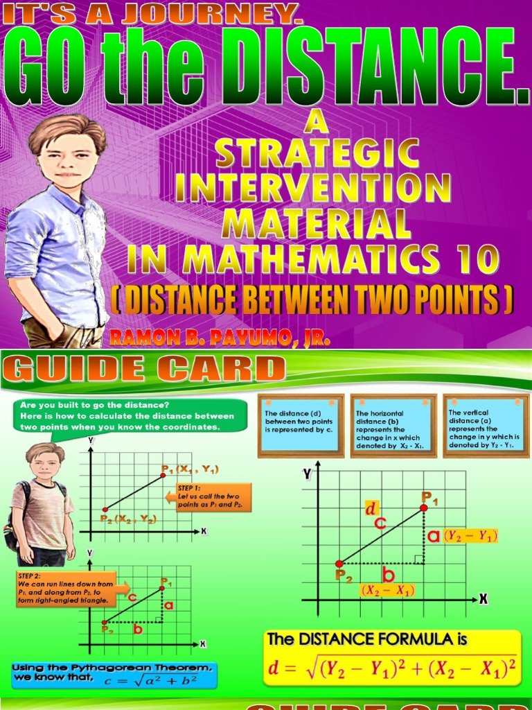 SIM SAMPLE Distance Between Two Points | PDF | Teaching Mathematics ...