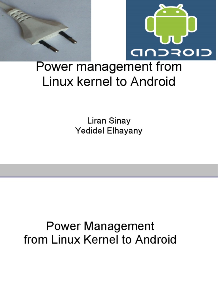 Power Management From Linux | PDF | Office Equipment | Software