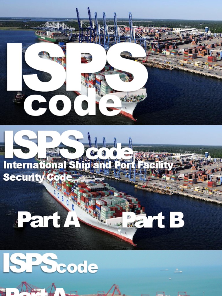 ISPS Code - Two Parts | PDF | Business | Science & Mathematics