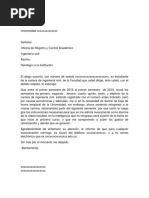 Modelo Carta de Solicitud de Reintegro | PDF