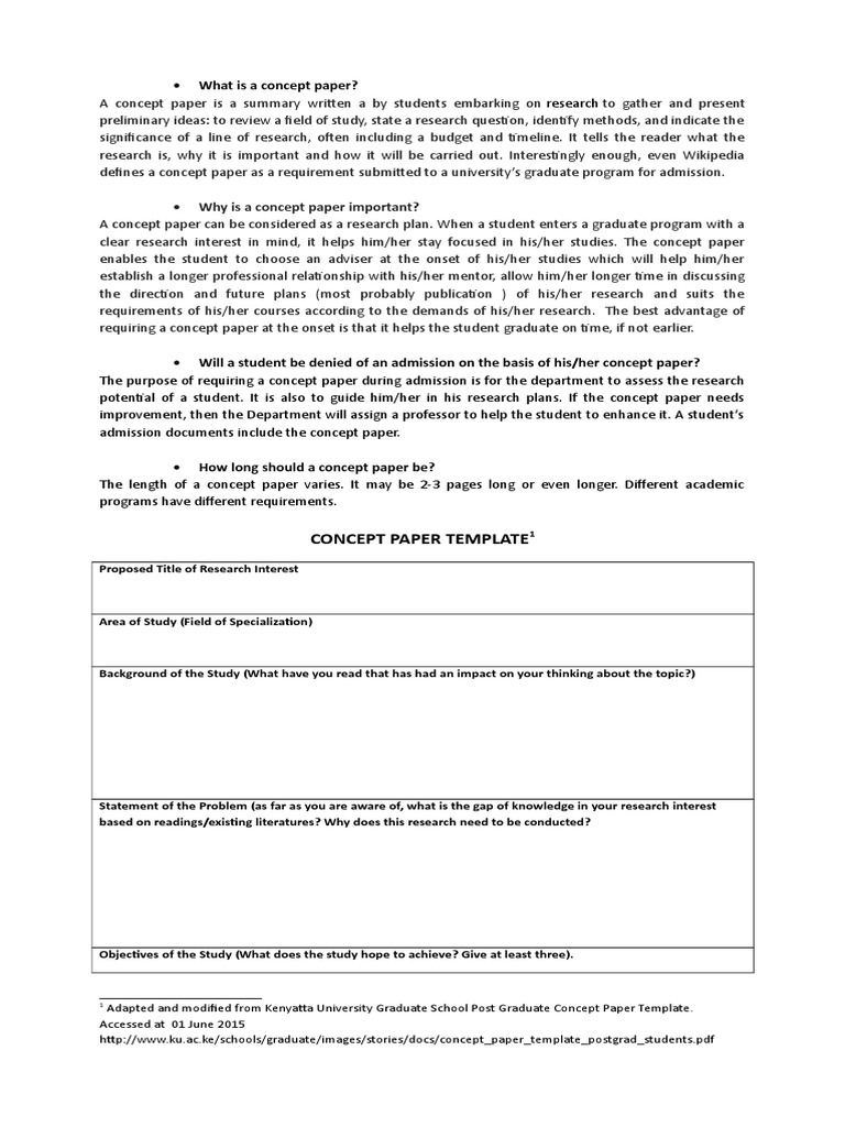 Concept-Paper-Template | PDF | Cognitive Science | Psychological Concepts