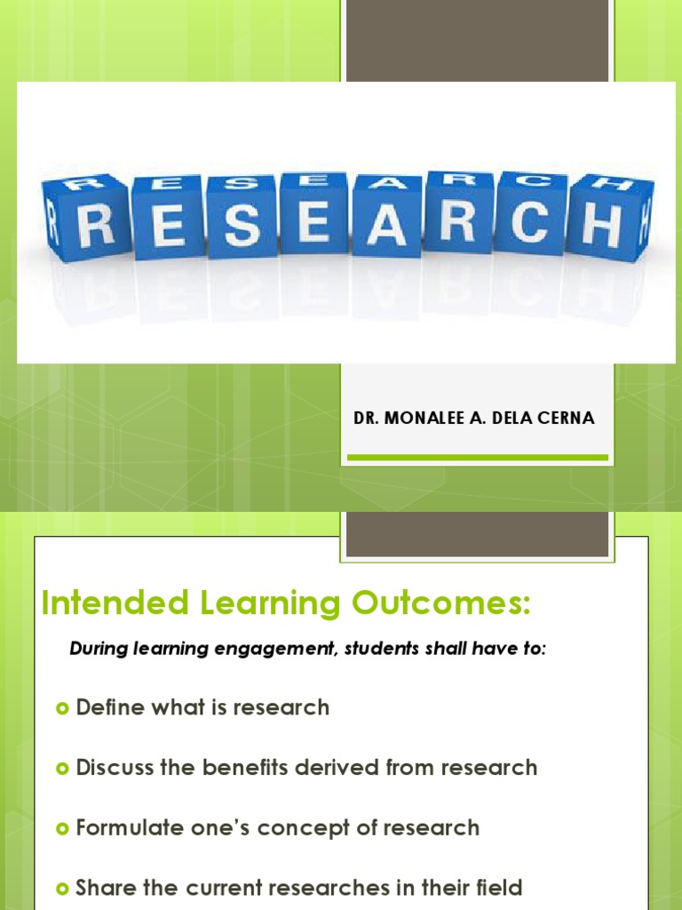 Definition of Research | PDF | Theory | Scientific Method