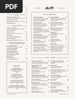 Cappello Cocktail Menu Digital | PDF