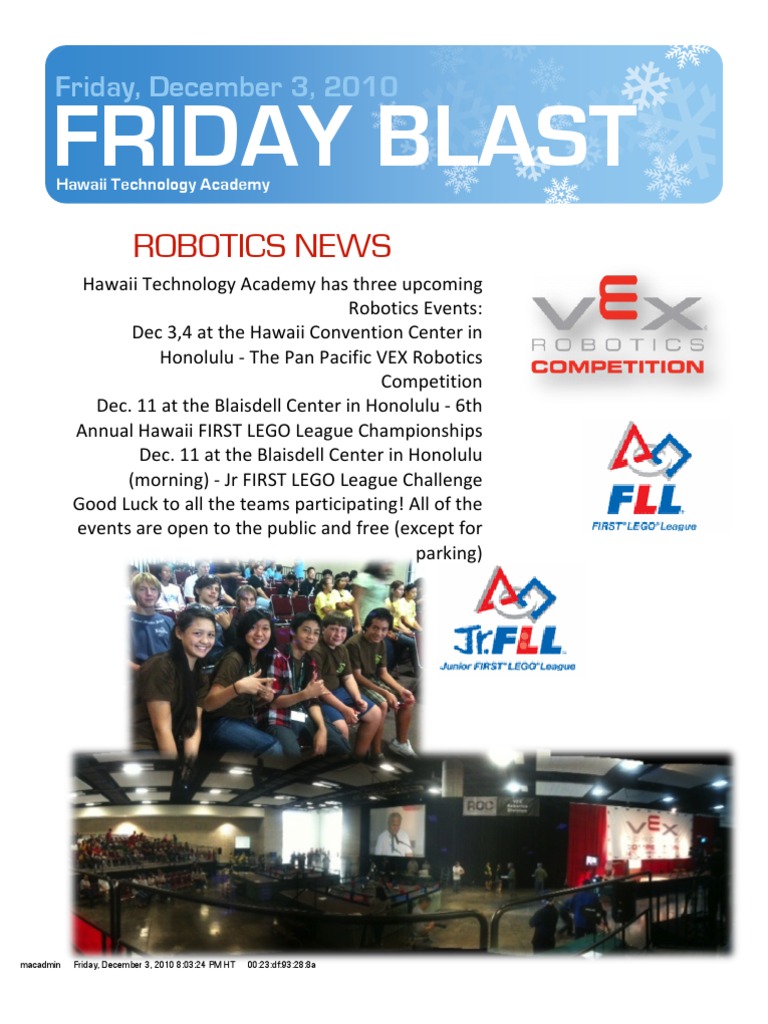 December 3, 2010 Blast | PDF | Leisure