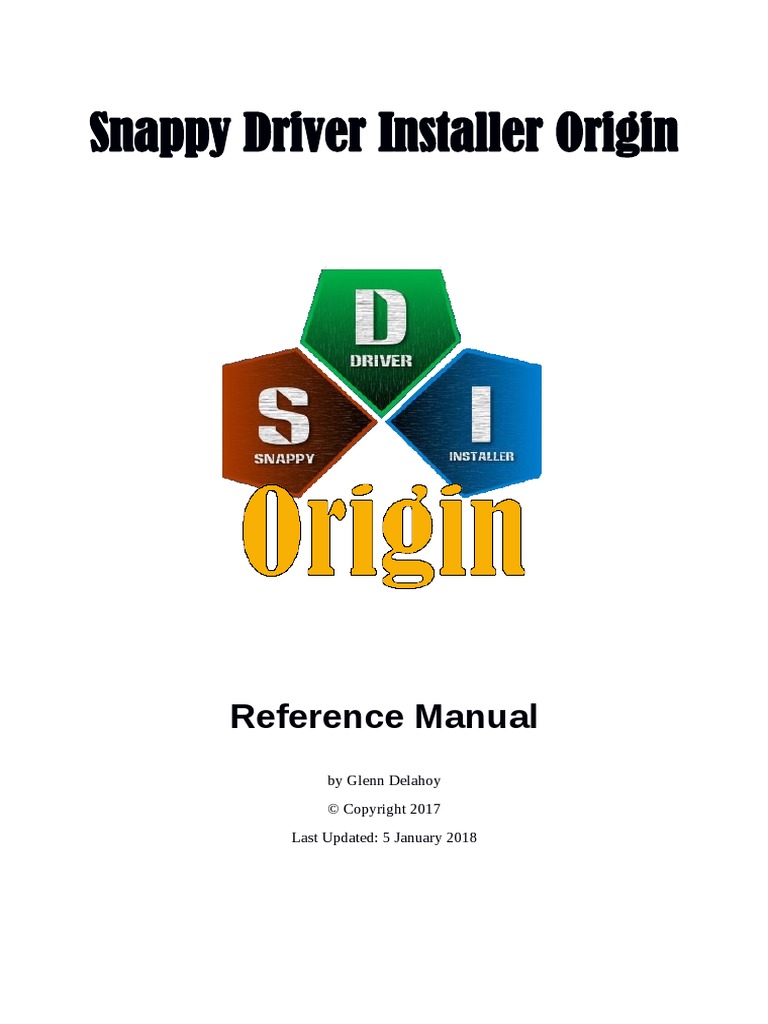 SDIO Reference Manual | PDF | Microsoft Windows | Command Line Interface