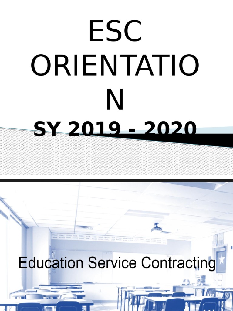 PPT Esc Orientation Grade 7 2018 2019 | PDF