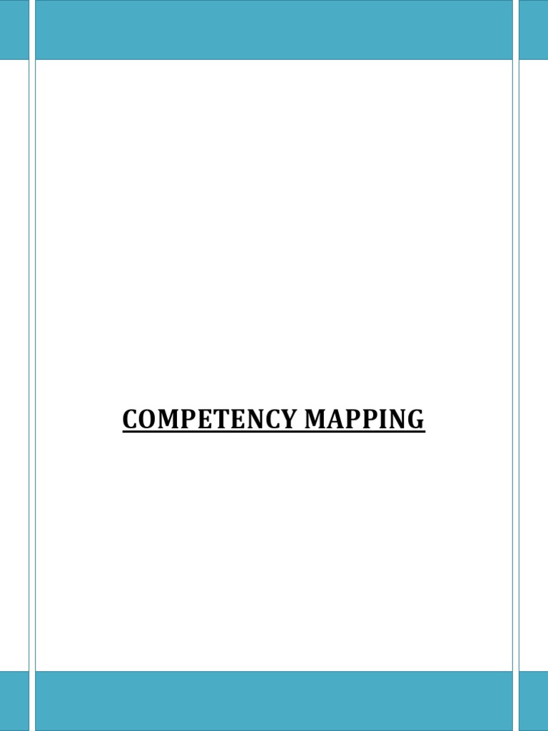 Competency Mapping | PDF | Non Bank Financial Institution | Competence (Human Resources)