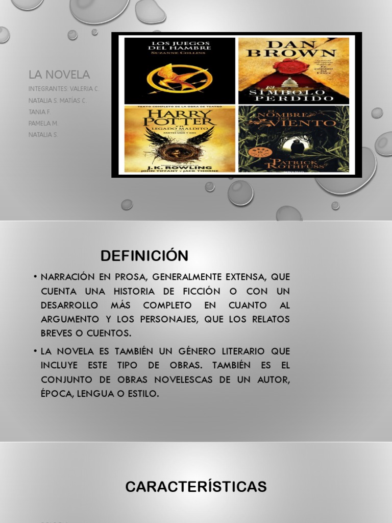 La Novela | PDF | Novelas | Narración
