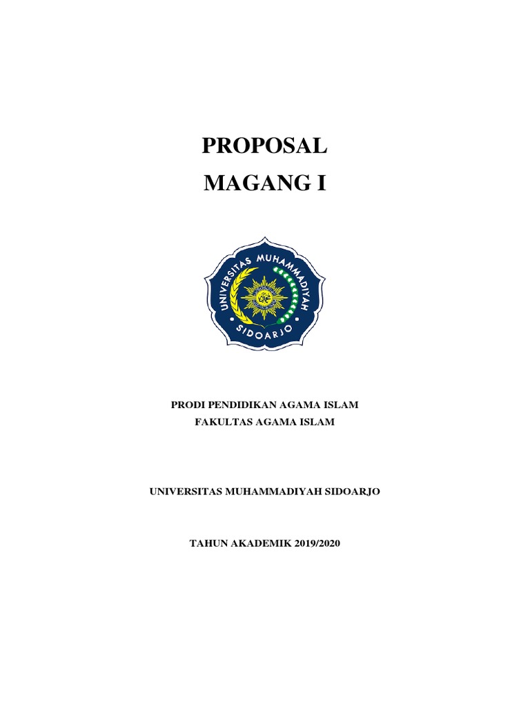 Proposal Magang I ICM | PDF