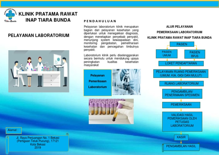3.1.1.1 Brosur Pelayanan Laboratorium 1 | PDF