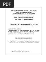 Detailed Estimate of CC Road | PDF