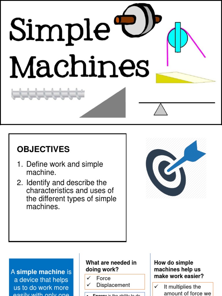4 - Simple Machines | Download Free PDF | Lever | Machines