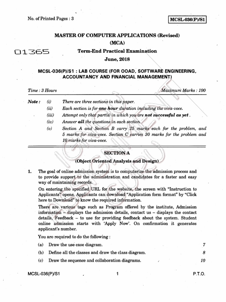 MCSL-036P-S1 - Compressed | PDF | Computing | Computing And Information Technology