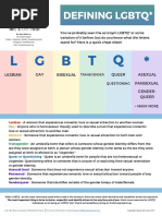 LGBTQ Cheat Sheet 101 | PDF | Lgbt | LGBTQIA+ Studies