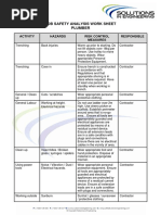 JHA Installation of Solar Panel | PDF | Personal Protective Equipment ...