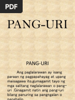 Mga Panagano NG Pandiwa | PDF