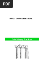 SOP Crane Operation | PDF | Crane (Machine) | Elevator