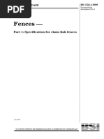 British Standards for Fencing Specifications | PDF | Wire | Door