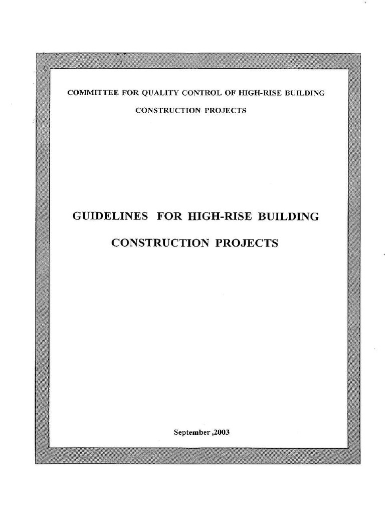 (CQHP) Guidelines For Structural & Architectural + Annex PDF | PDF ...