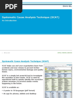 Systematic Cause Analysis Technique SCAT | PDF | Human Factors And Ergonomics | Perception