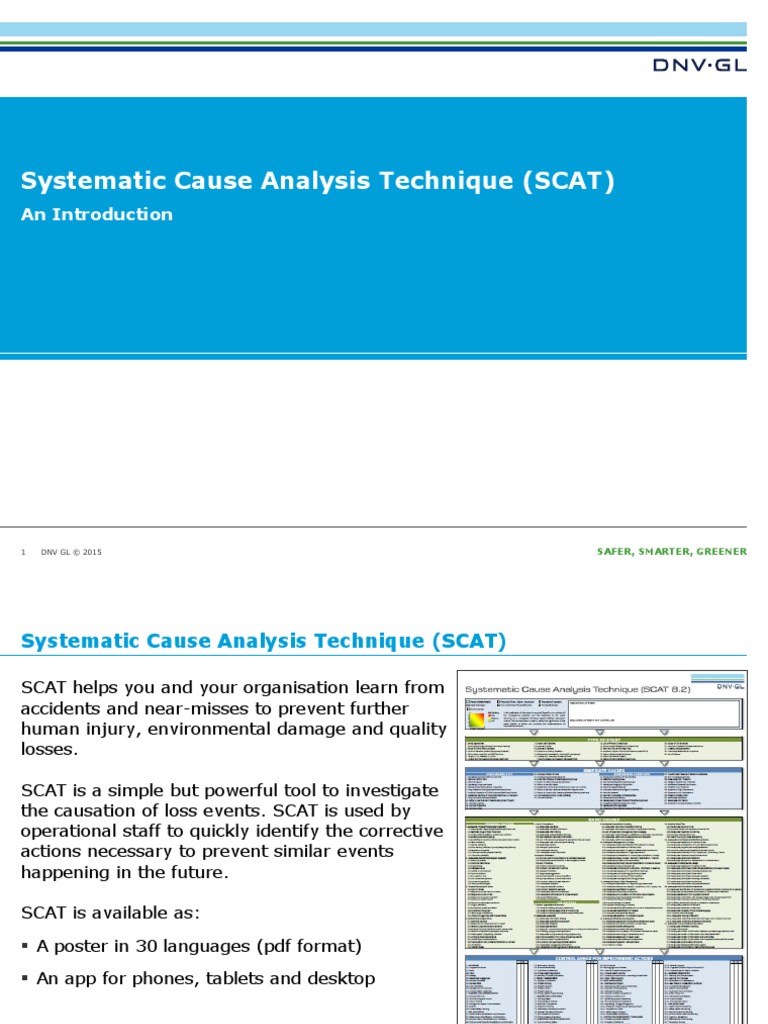 Introduction To SCAT DNV-GL App 2015 Rev4 PDF | PDF | Mobile App | Computing