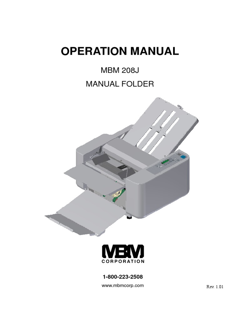 208J Op Manual 1433 | PDF | Paper | Electrical Connector